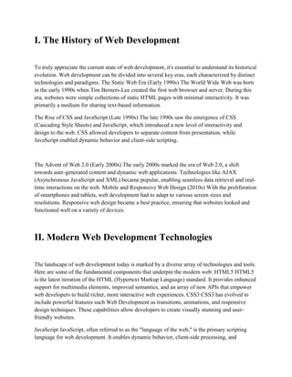 Web Development | PDF