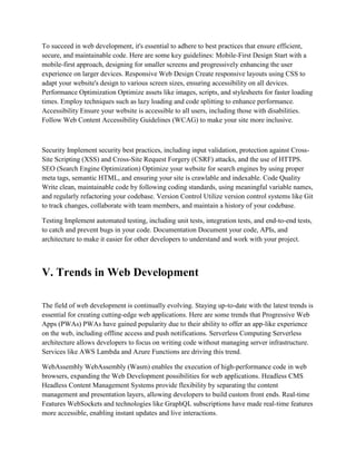Web Development | PDF