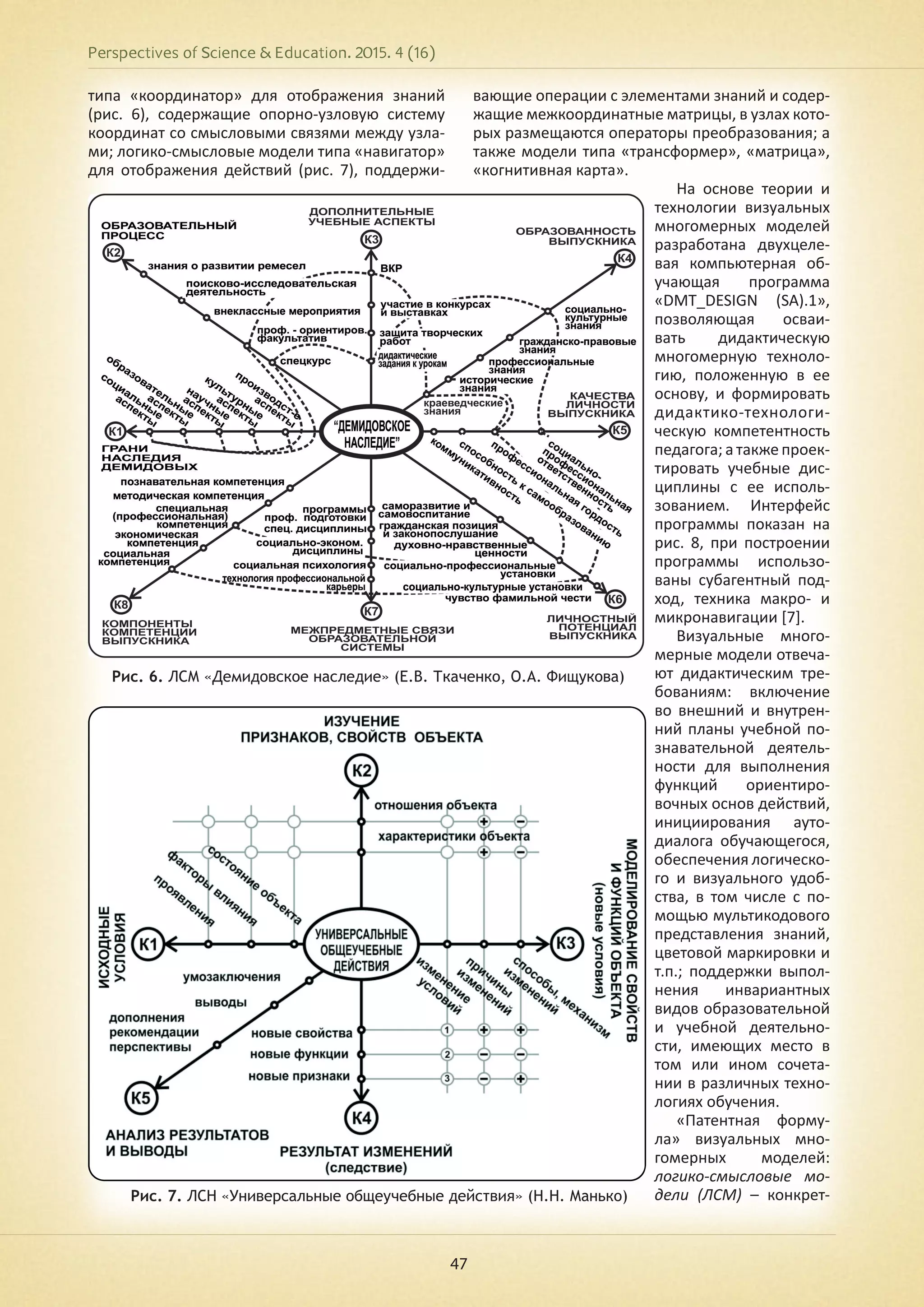Implementation of the logical-semantic modeling in didactics | PDF