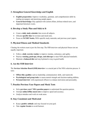 Your Roadmap to NDA Success: Ace the Exam with Confidence | PDF