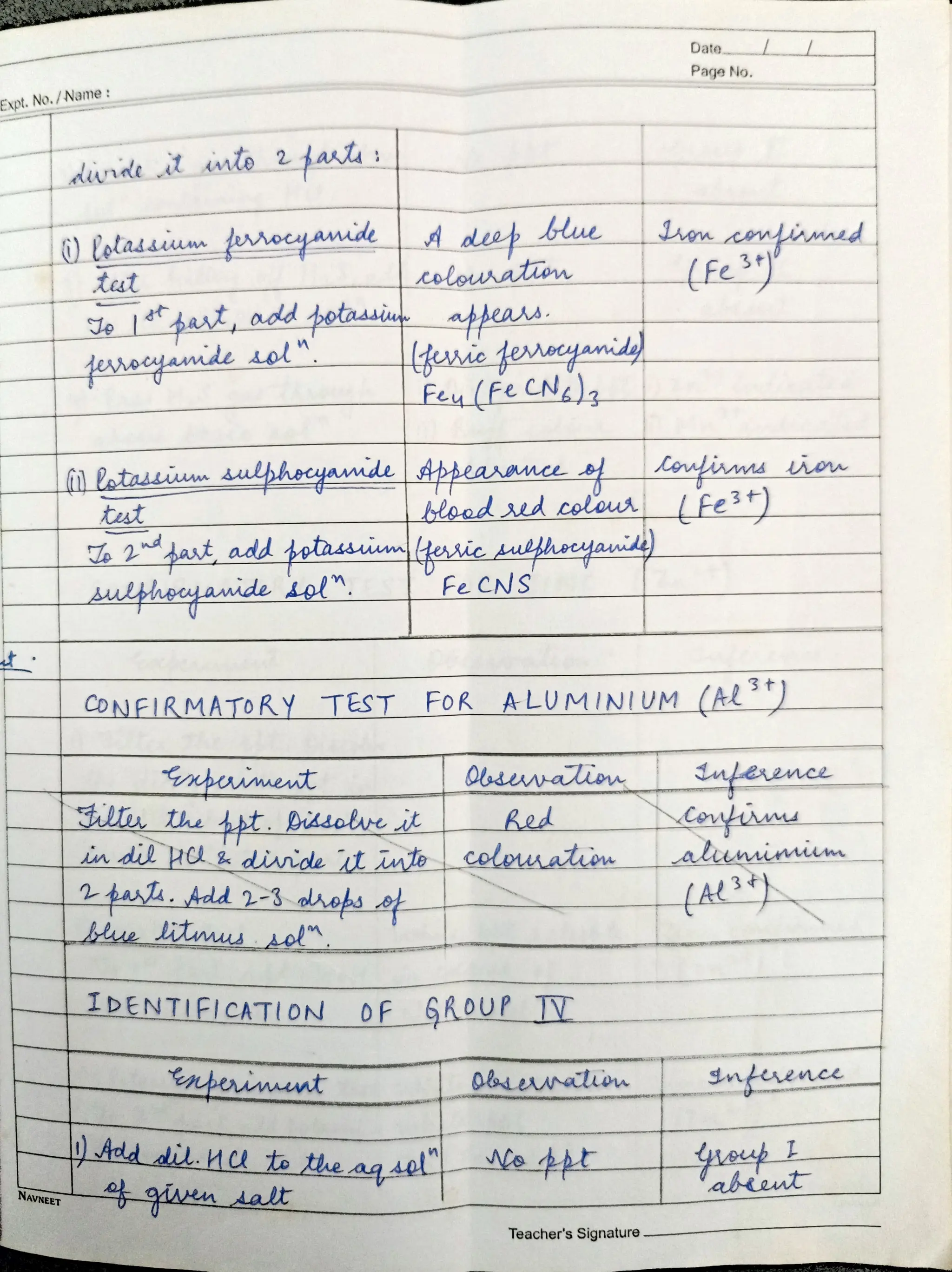 chemistry practicals class 11 part 2 pdf | PDF