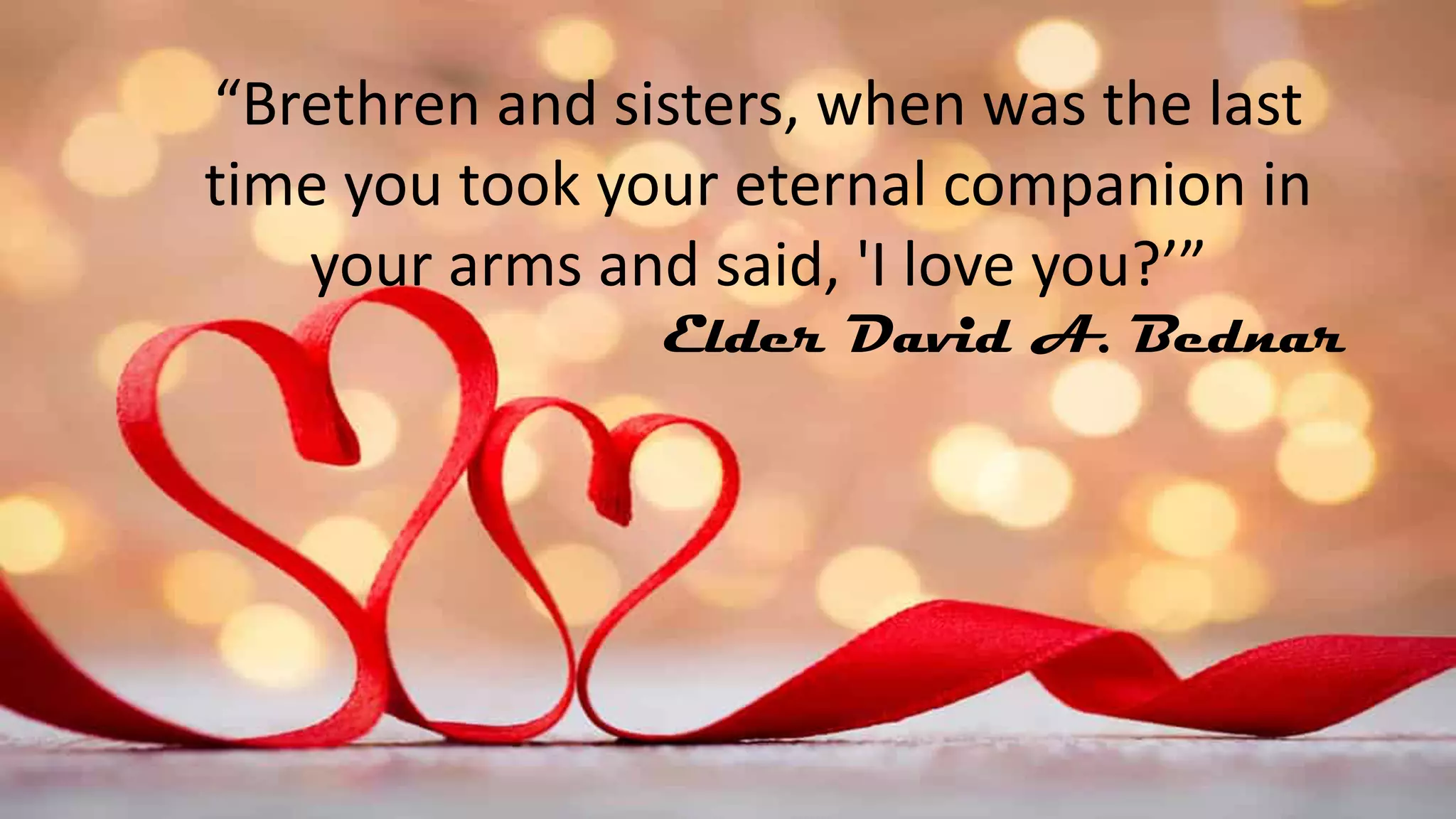 LDS Prophetic Counsel Regarding Marriage and Divorce | PDF