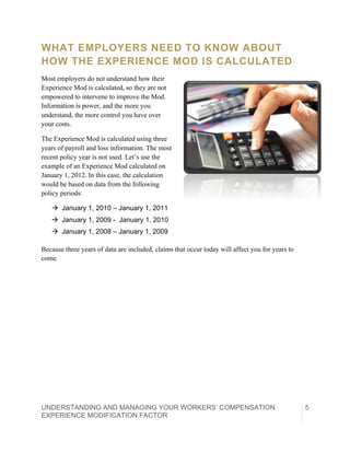 Understanding & Managing Your Workers' Compensation Experience ...