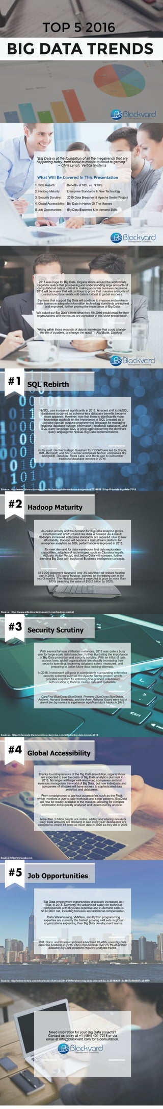 Top 5 2016 Big Data Trends | PDF