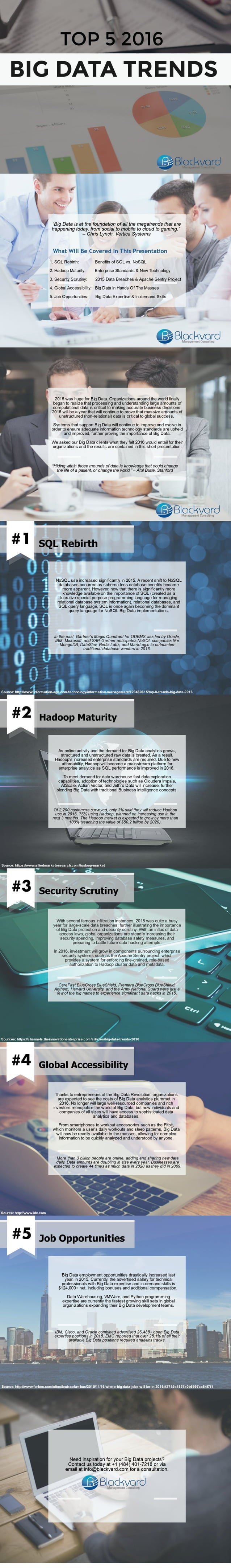 Top 5 2016 Big Data Trends | PDF