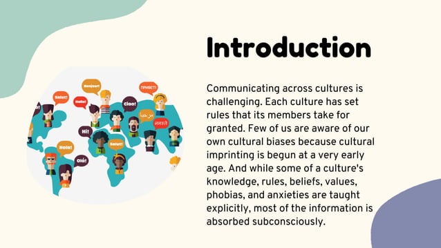 Communicating Within and Across Cultures | PPT