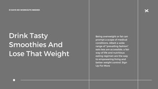 Weight Loss For Women (New 2021 Update) | PPT