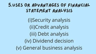 Financial statements analysis | PDF