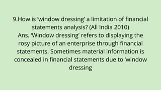 Financial Statement Analysis | PDF