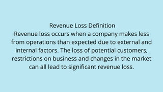 How would you distinguish between a capital loss from a revenue loss ...