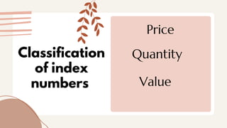 Index numbers | PPT
