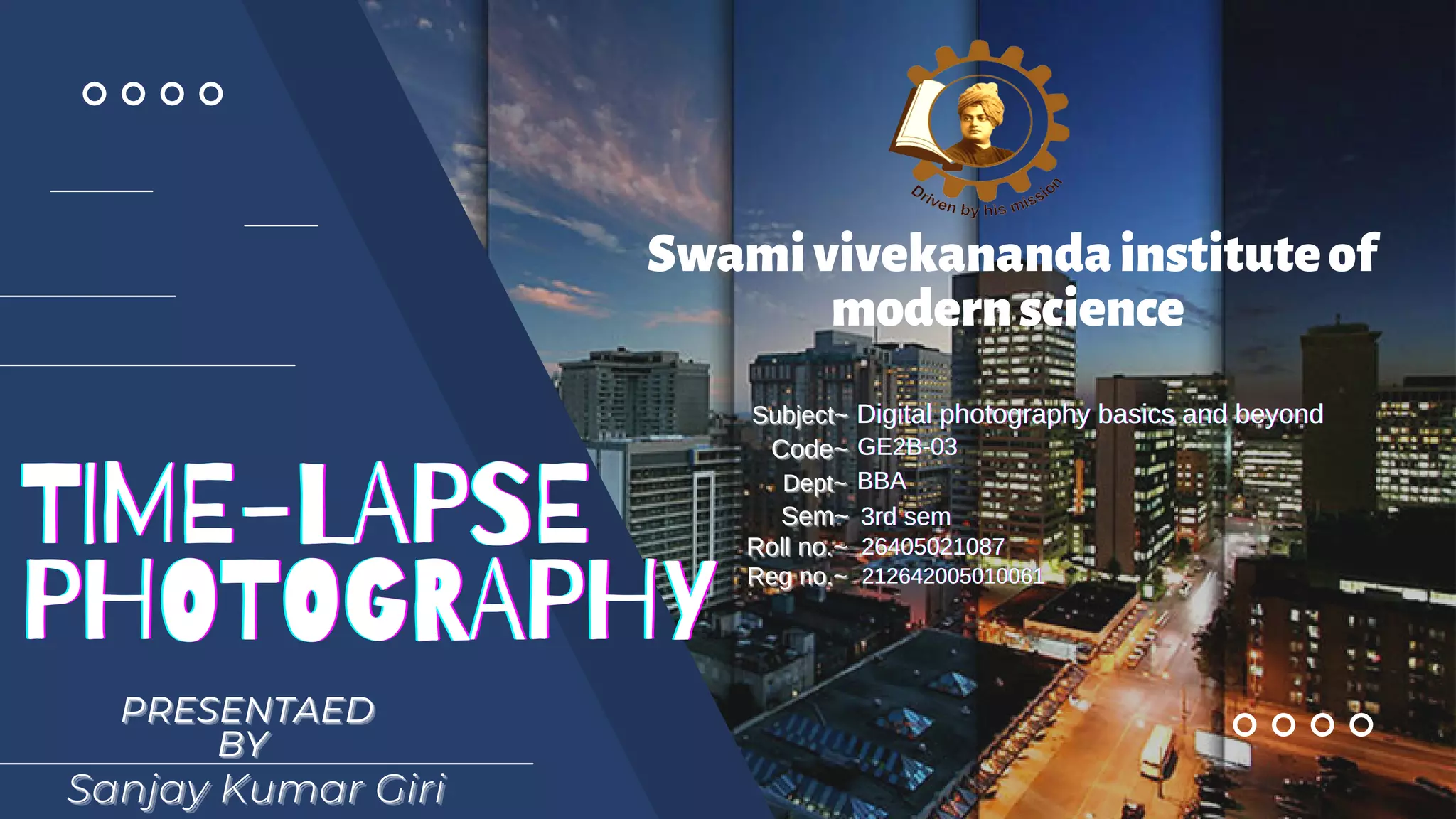 Time lapse photography presentation | PDF