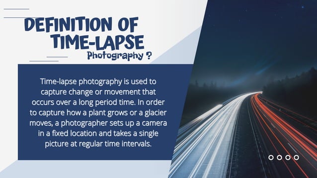 Time lapse photography presentation | PPT | Free Download