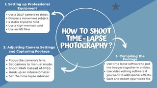 Time lapse photography presentation | PDF