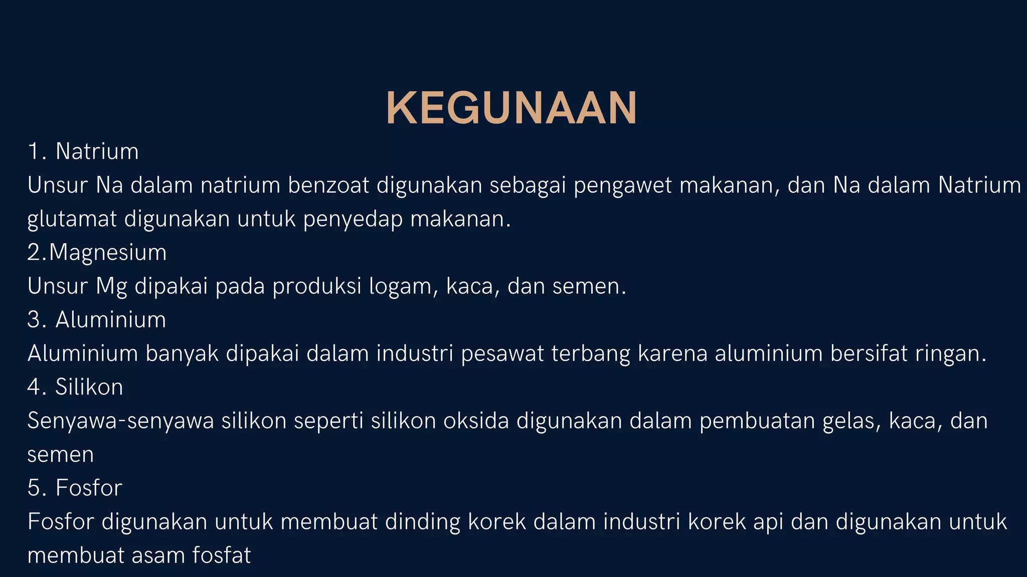 Ppt unsur unsur periode 3 | PDF