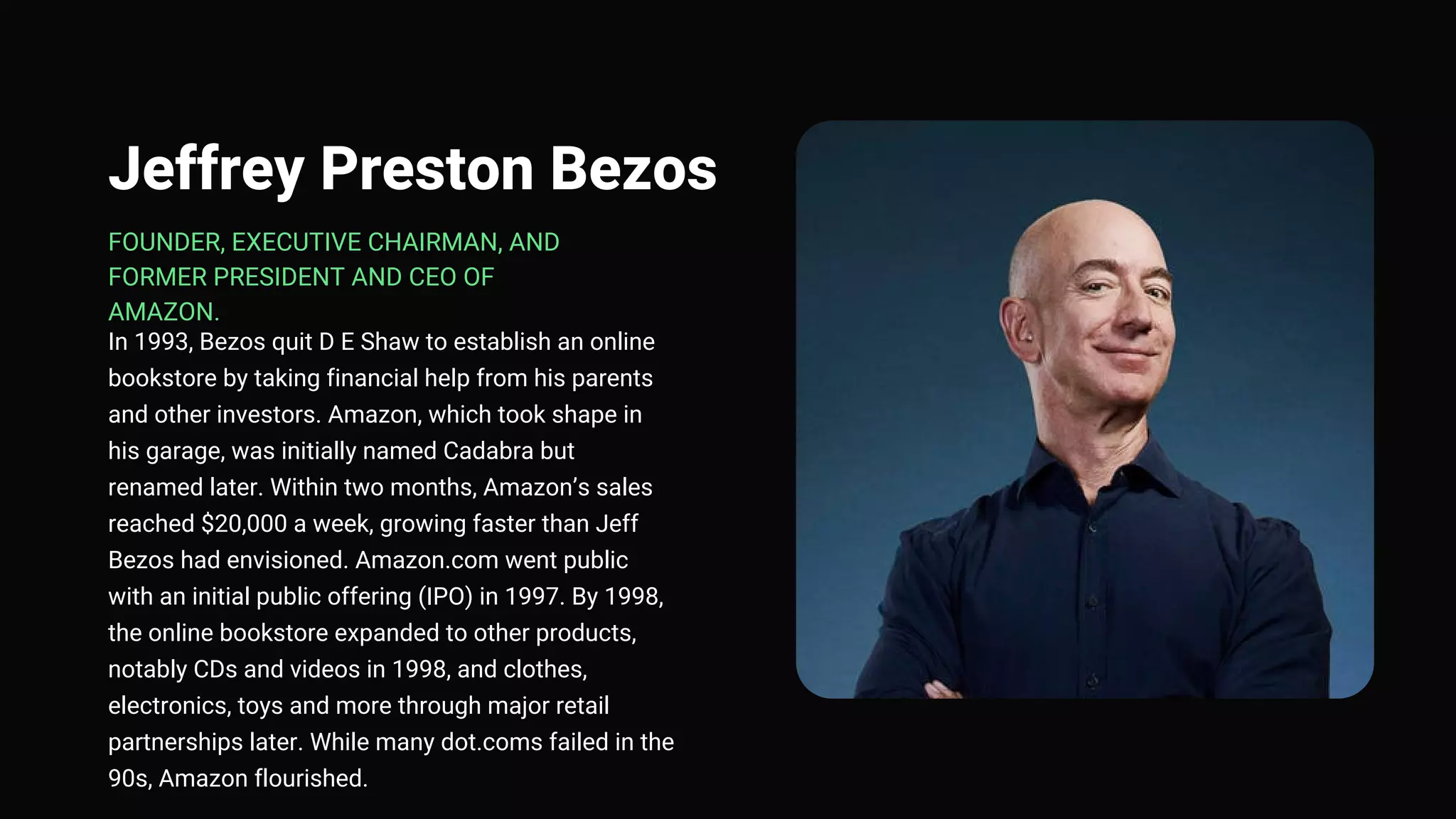 About jeff bezos | PDF