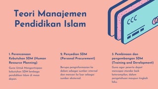 Filosofi Manajemen Pendidikan Islam Kel 6 | PDF