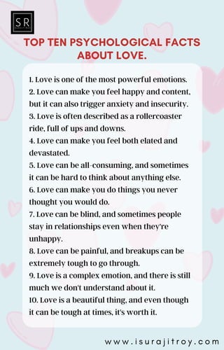 Psychological Love Facts