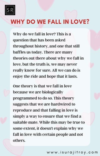 Why Do We Fall In Love
