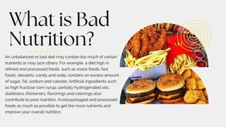 How Nutrition Affects the Appearance of a Person | PDF