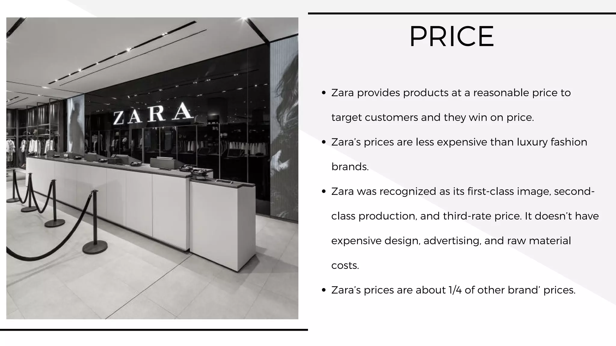 PPT on Zara | PDF