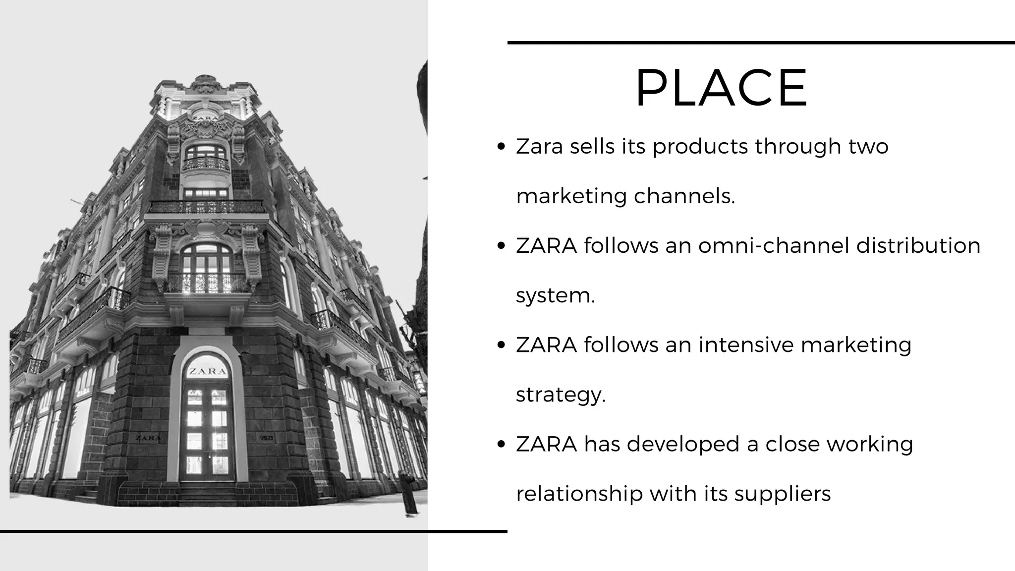 PPT on Zara | PDF
