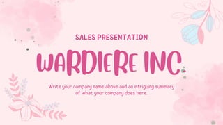 Sales ppt | PDF