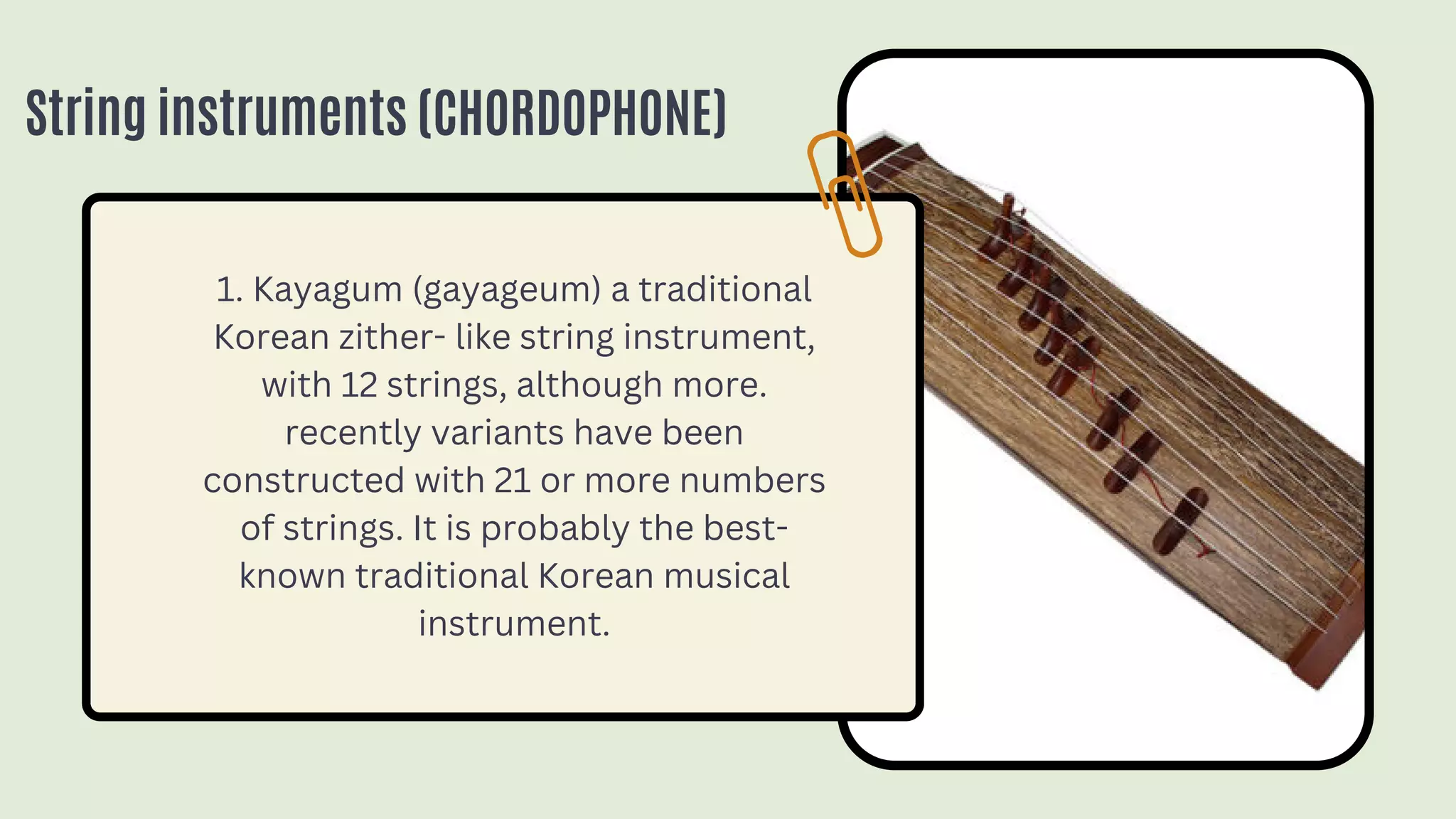 instrumental music of Korea | PDF