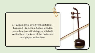 instrumental music of Korea | PDF