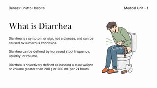 Approach to Diarrhea | PDF