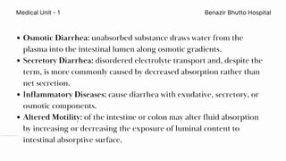 Approach to Diarrhea | PDF
