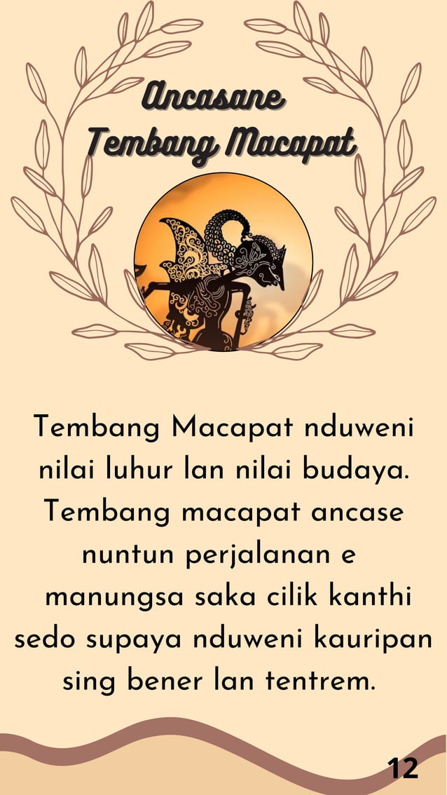 Tembang macapat materi kelas 11 (Desvita Rizqa P.) | PDF