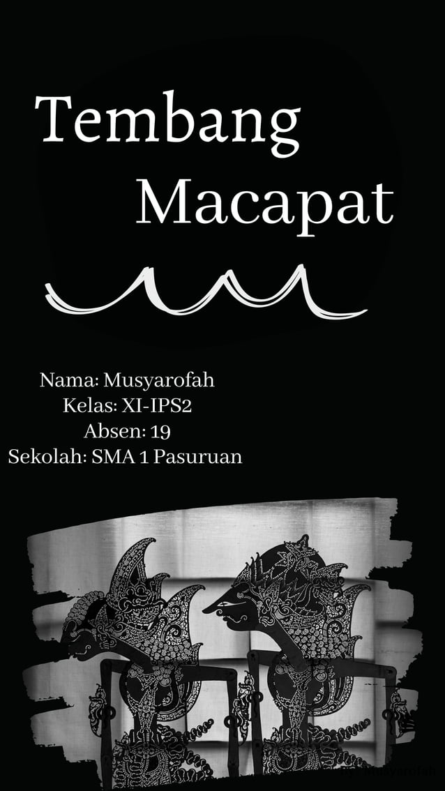 Bahasa Jawa Tembung Macapat Musyarofah | PDF