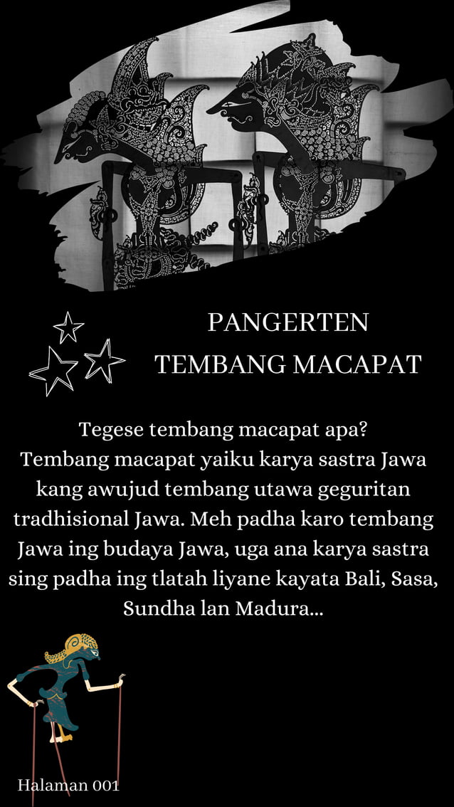 Bahasa Jawa Tembung Macapat Musyarofah | PDF