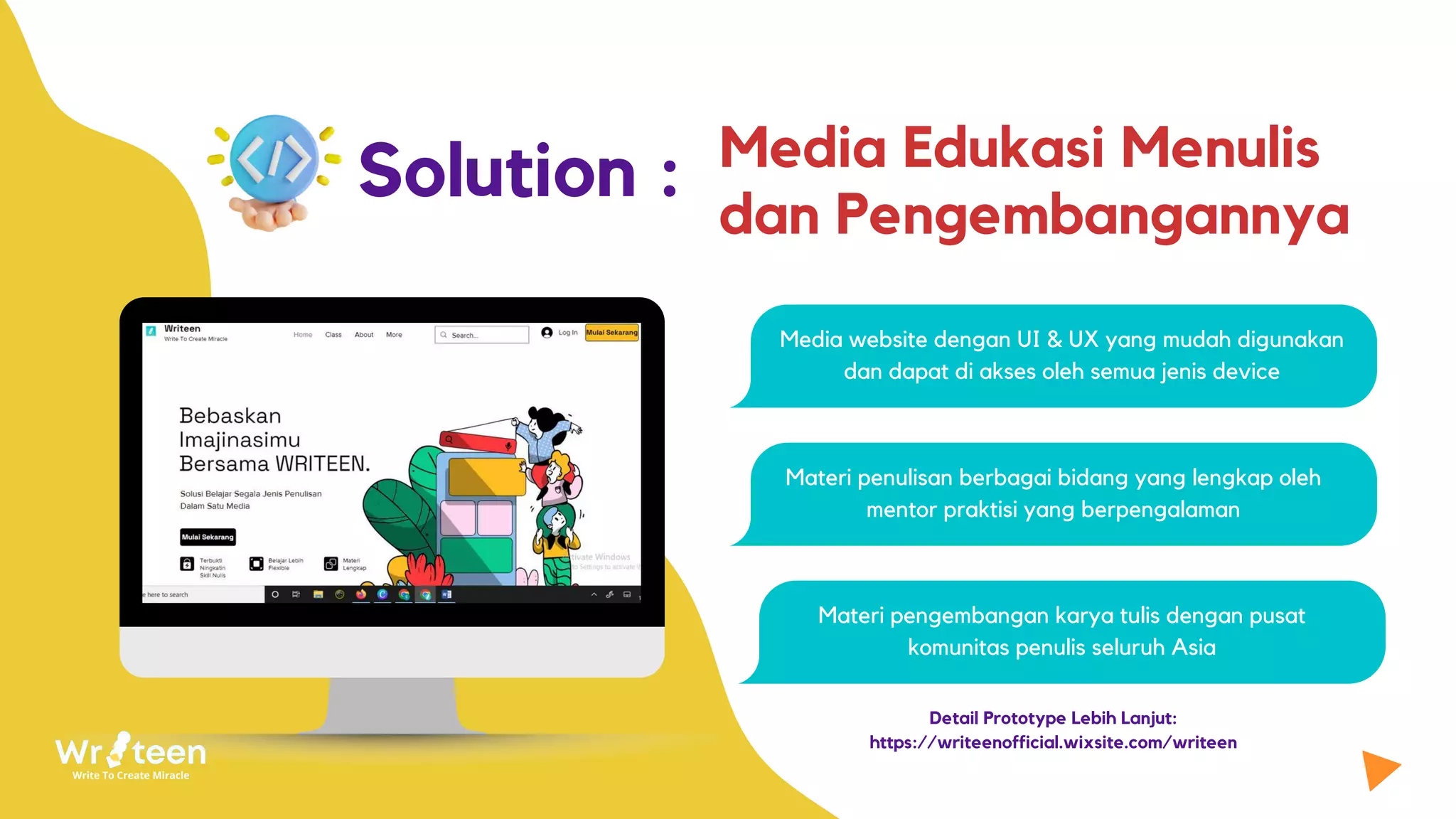 Pitch Deck Startup EduTech WRITEEN | PDF