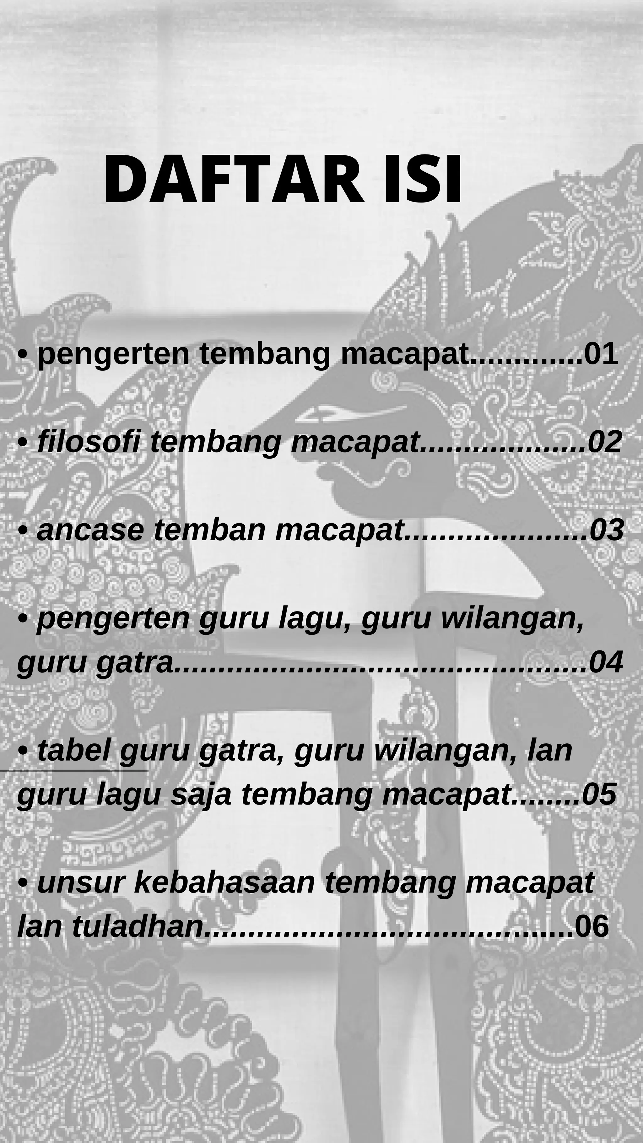 tembang macapat | PDF