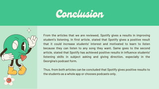 Spotify as a medium to learn English (ELT Context) | PDF | Digital ...
