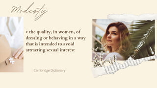 Modesty | PDF