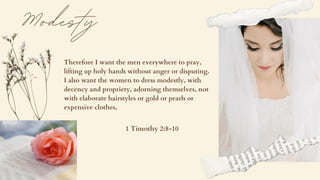 Modesty | PDF