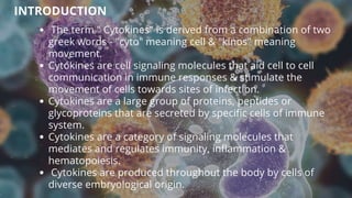 Cytokines by S. Afna | PDF | Blood Disorders | Diseases and Conditions