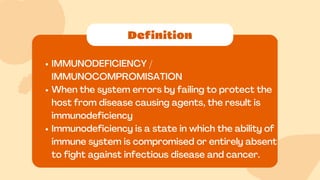Immunodeficiency diseases | PDF