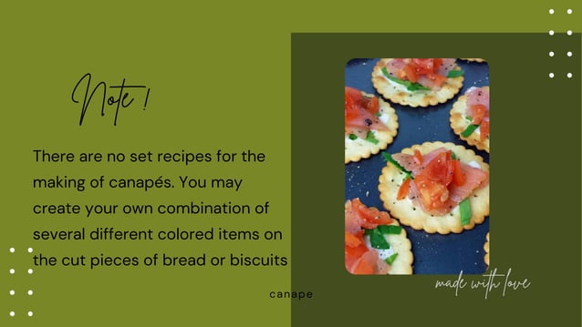 Preparing Appetizer | PDF | Cooking | Food & Drink