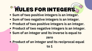 Integers | PDF