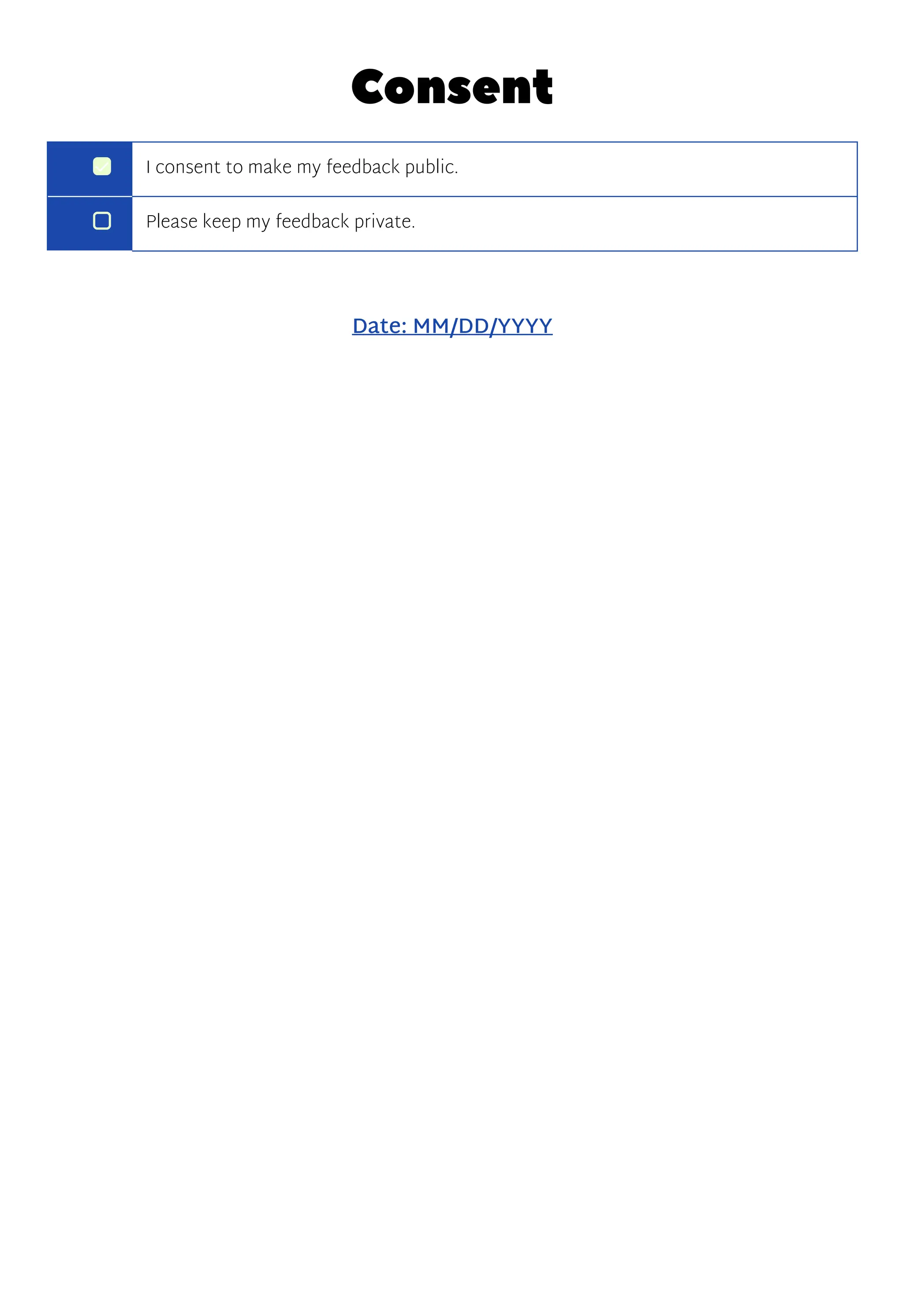 Experience sharing form format | PDF