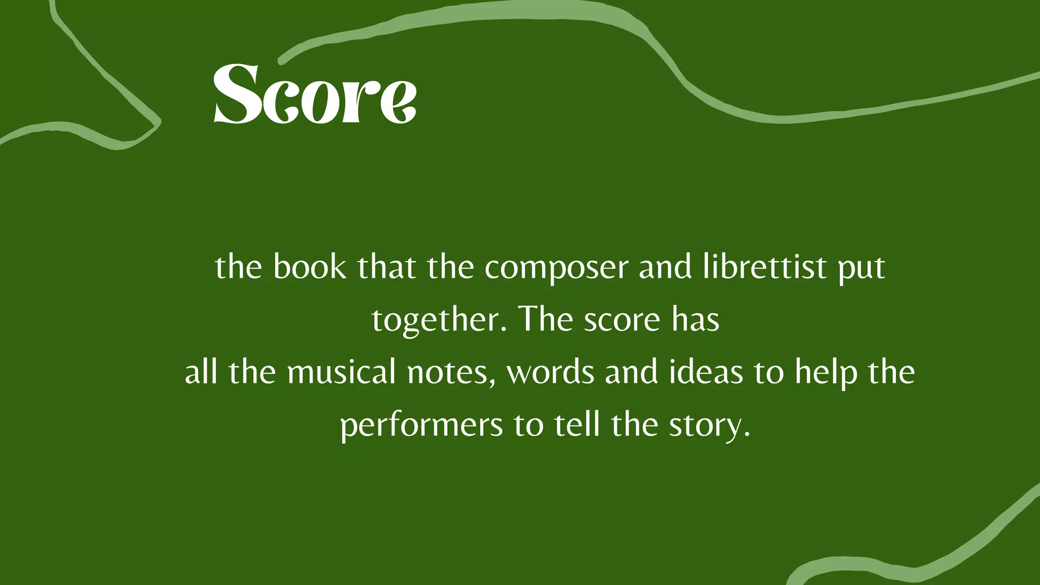 Components of an opera | PDF