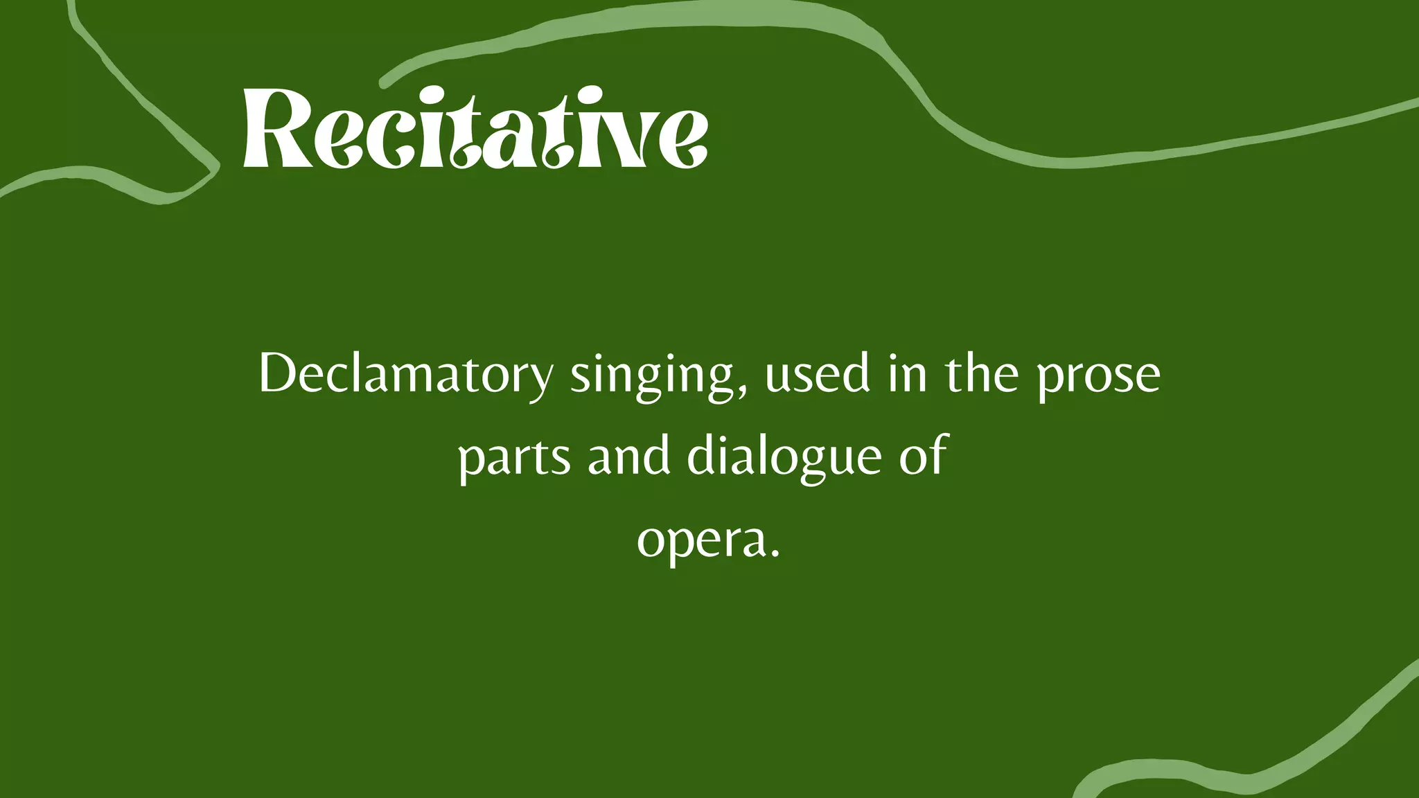 Components of an opera | PDF