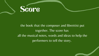 Components of an opera | PDF