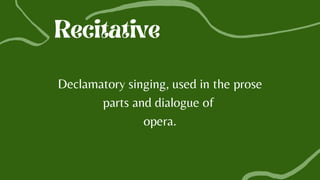 Components of an opera | PDF