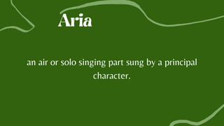 Components of an opera | PDF