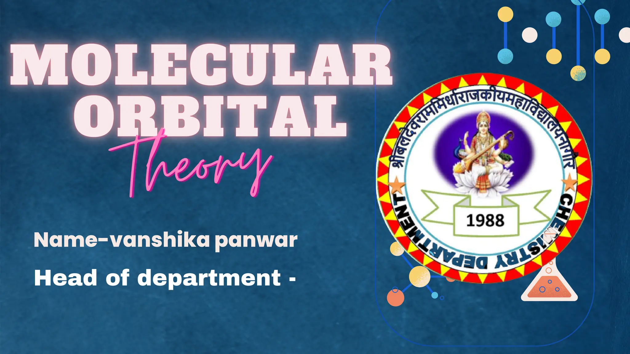 Molecular orbital theory msc chemistry semester | PDF